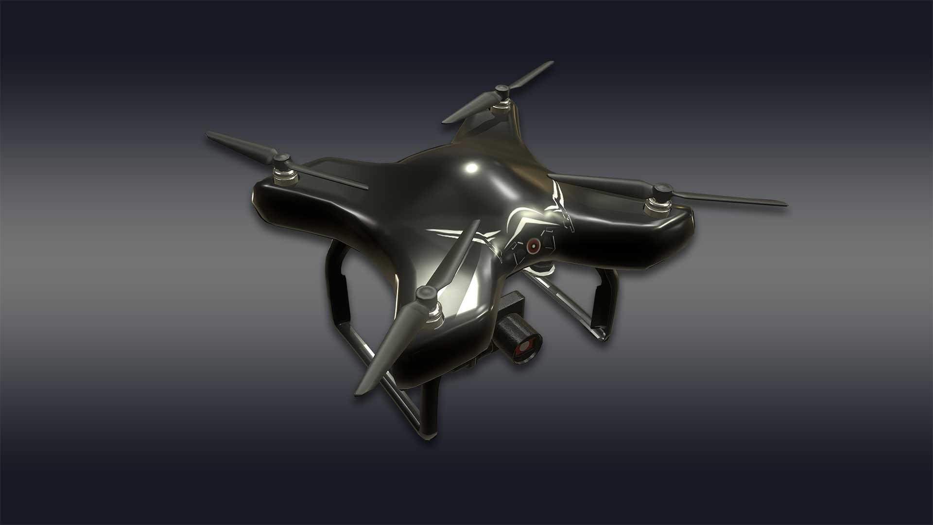 Drone Quadcopter 3D Model - TurboSquid 2144130