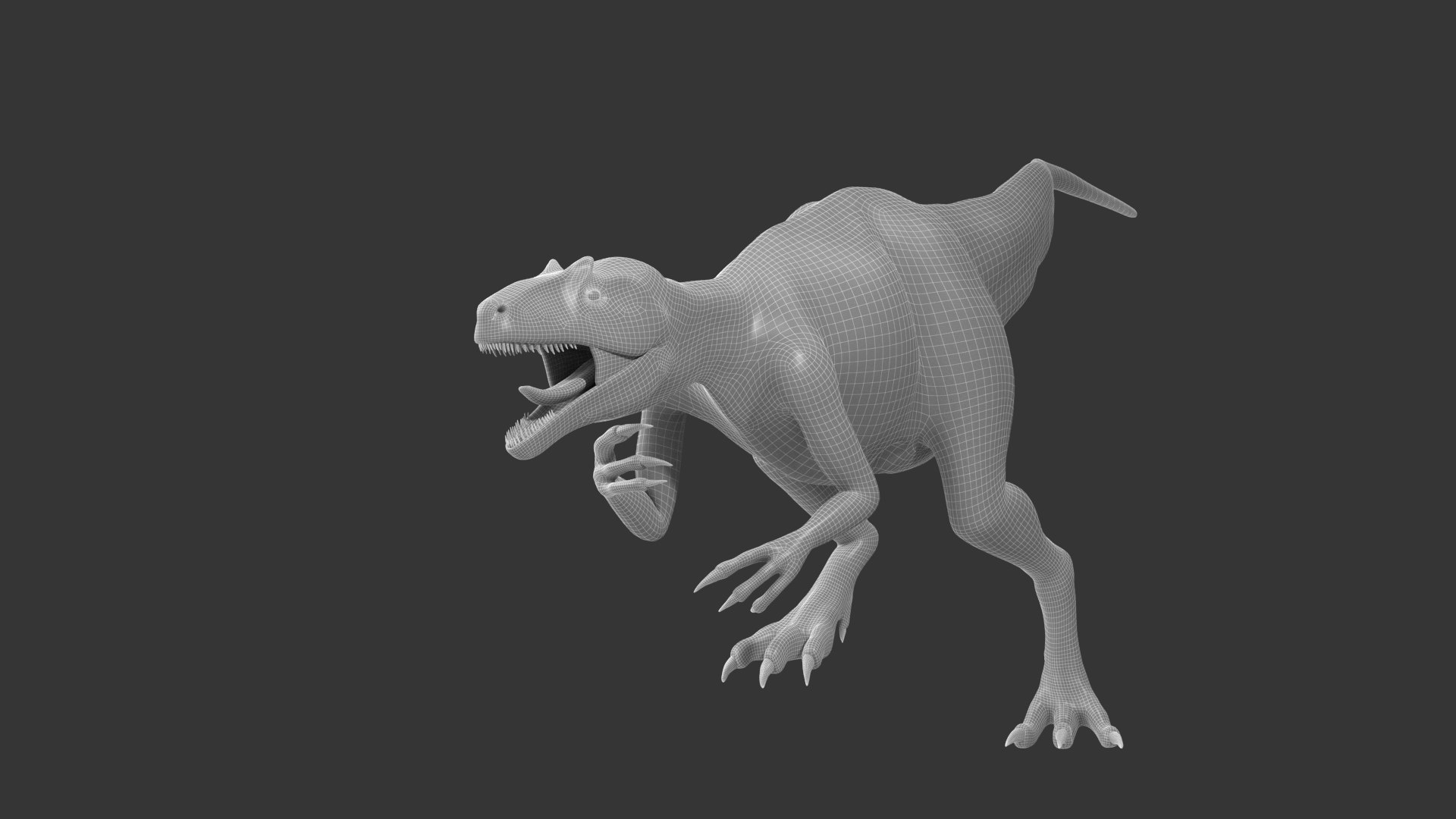 Allosaurus - Rigged And Animated 3D Model - TurboSquid 1761860