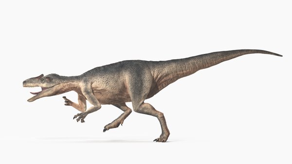 Allosaurus - Rigged and Animated 3D model - TurboSquid 1761860