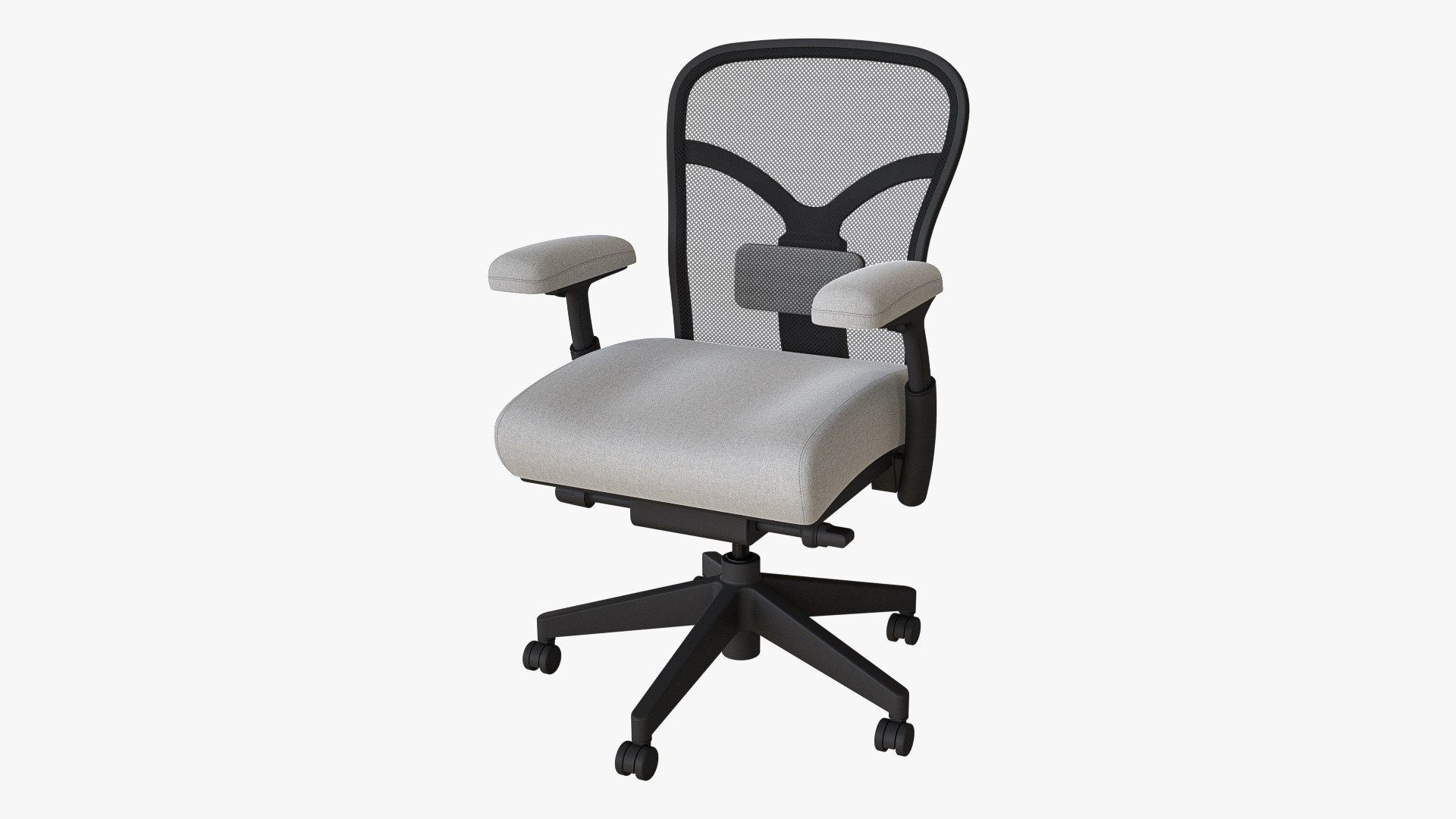 Low Back Ergonomic Office Chair Model - TurboSquid 2122480