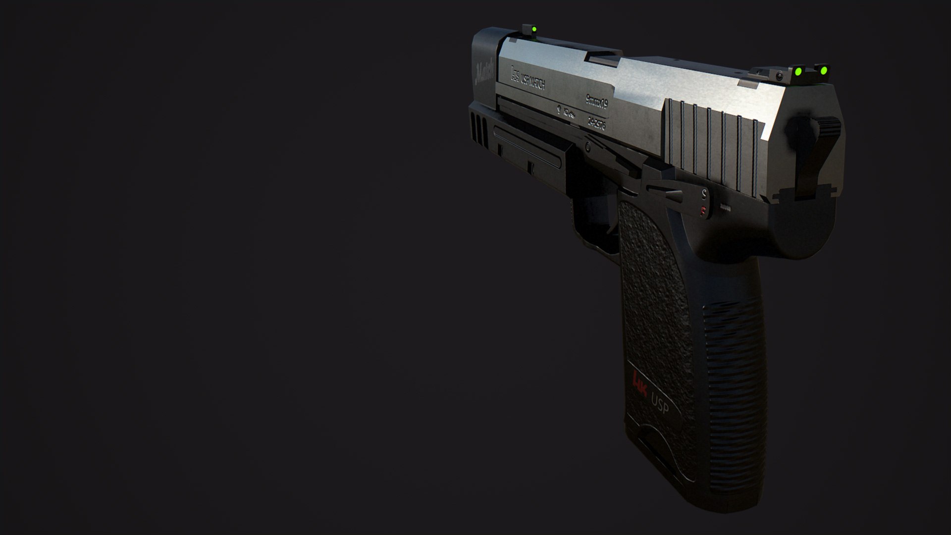 3D USP Match Model - TurboSquid 2068293