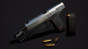 USP P8 3D Models for Download | TurboSquid