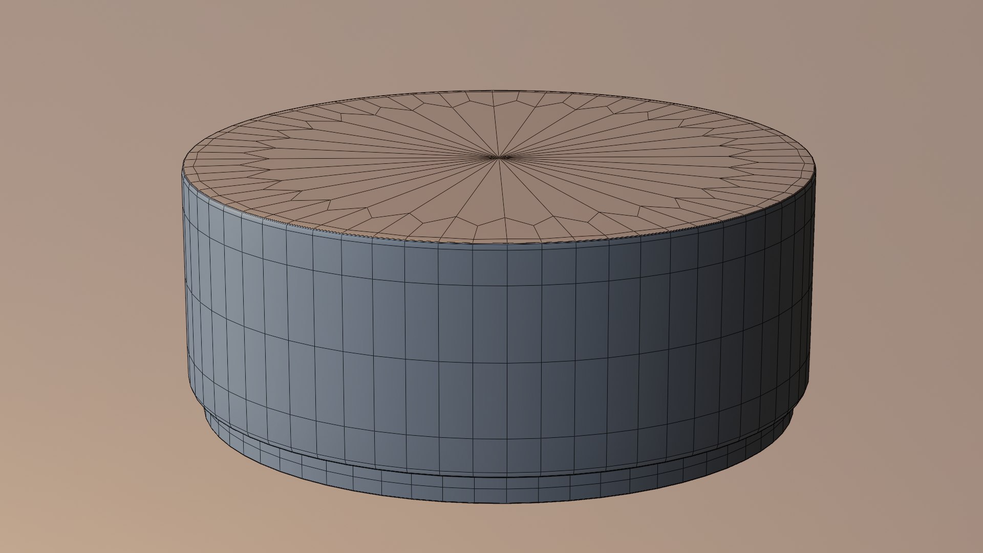 Wooden Coffee Table Round 3D Model - TurboSquid 2059839