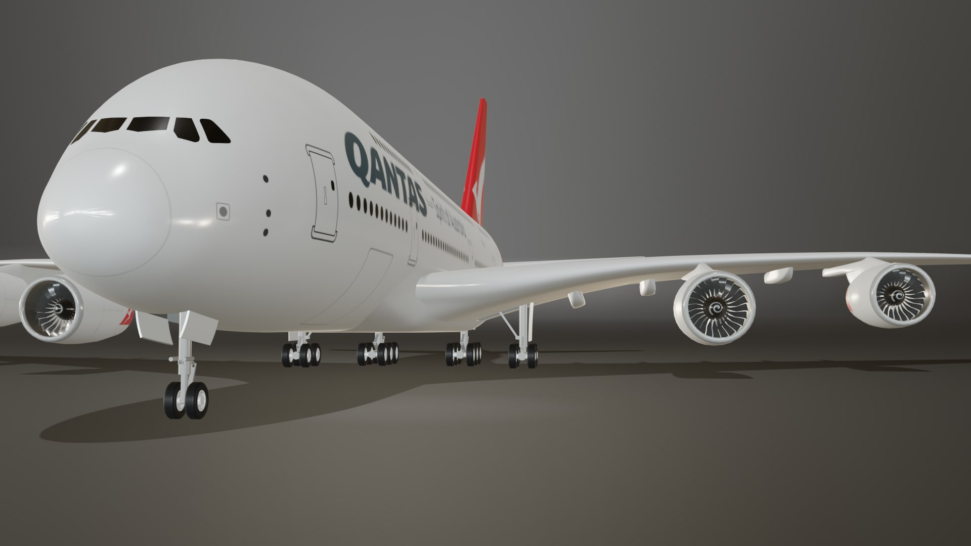 A380 800 3D Model - TurboSquid 1664899