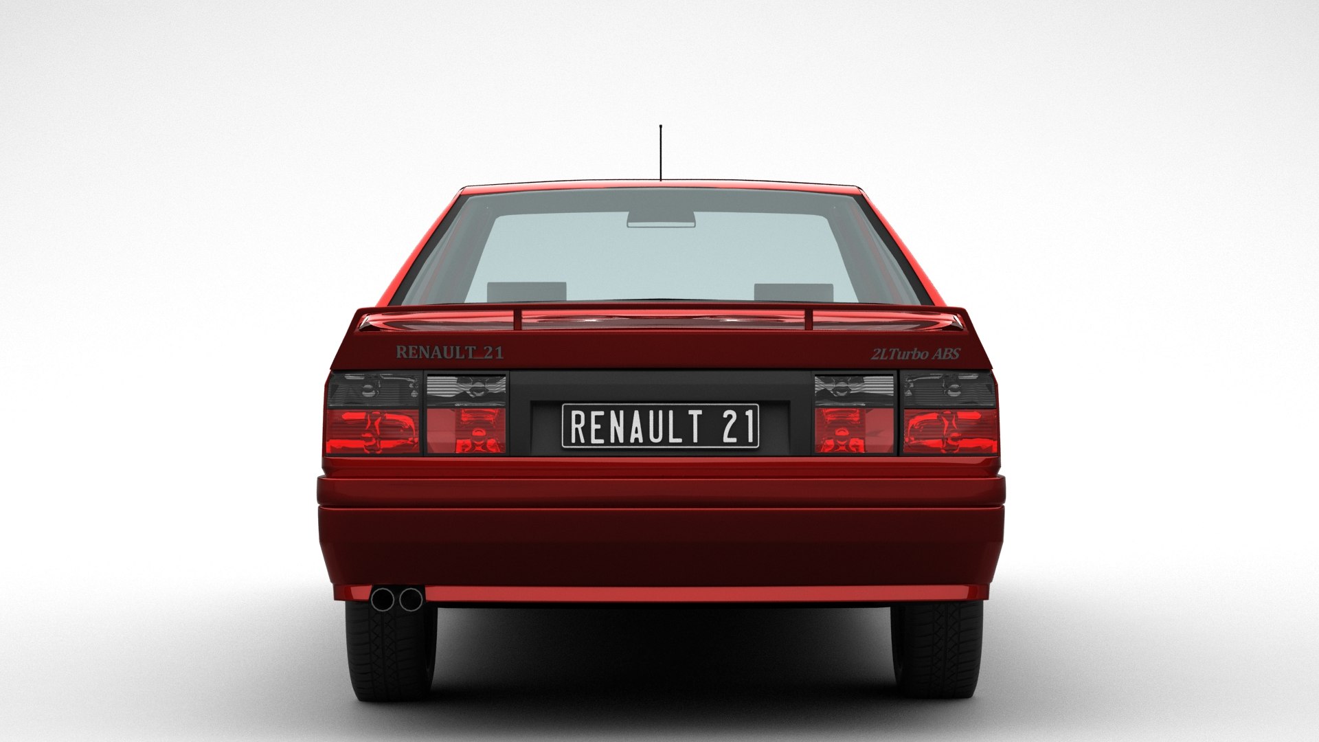 Renault 21 Turbo 1988 3D - TurboSquid 2011088