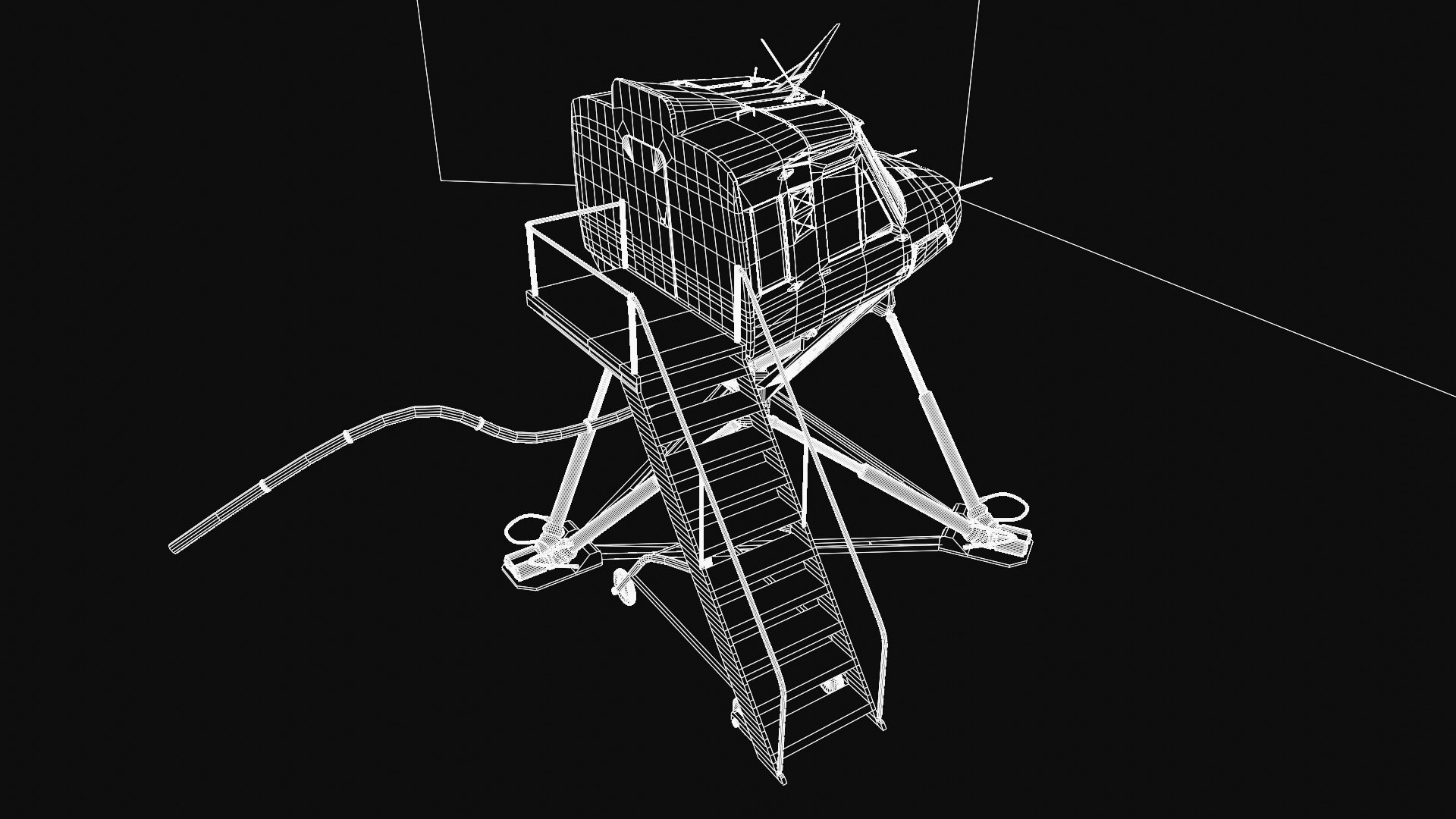 3ds Max Bell 412 Simulator