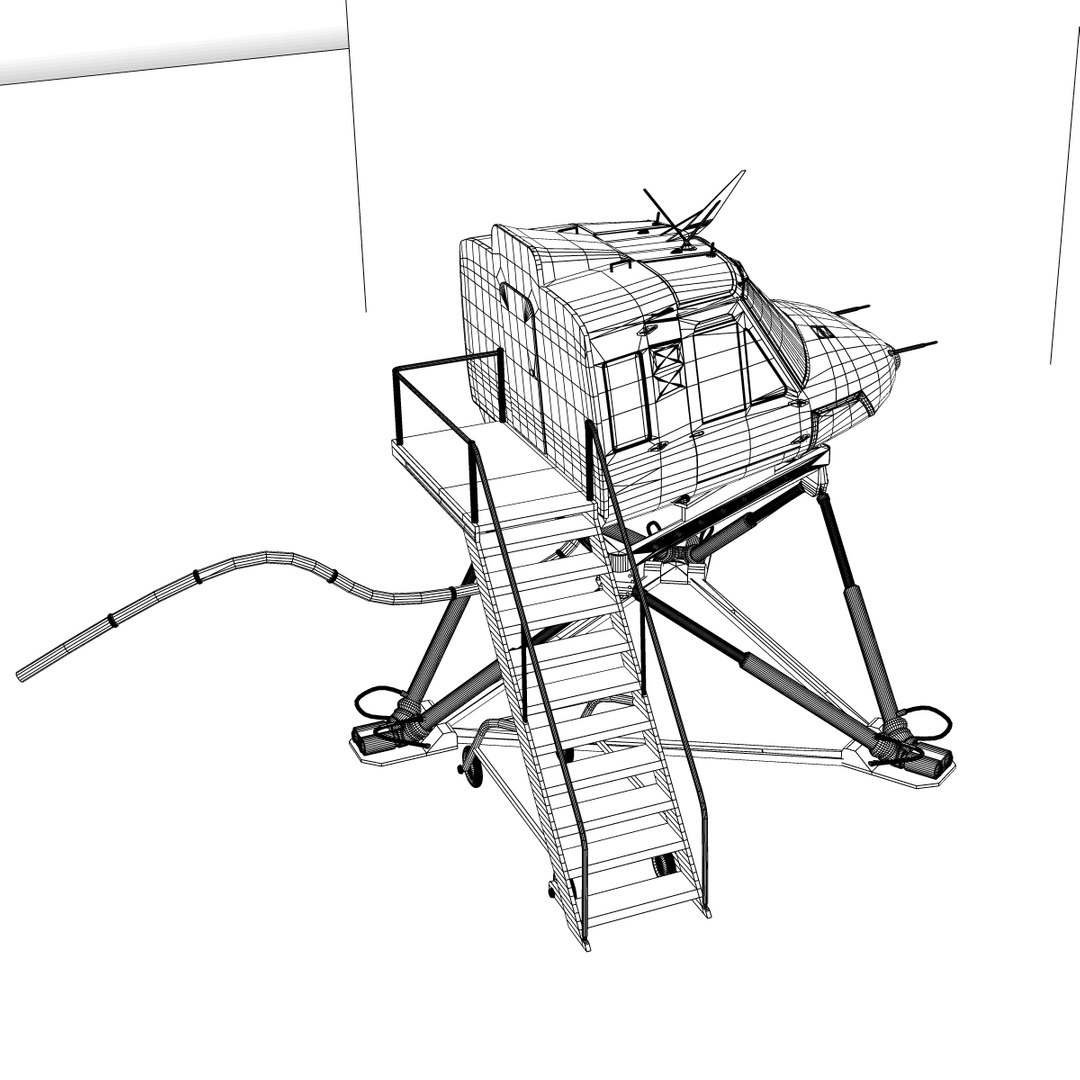3ds Max Bell 412 Simulator