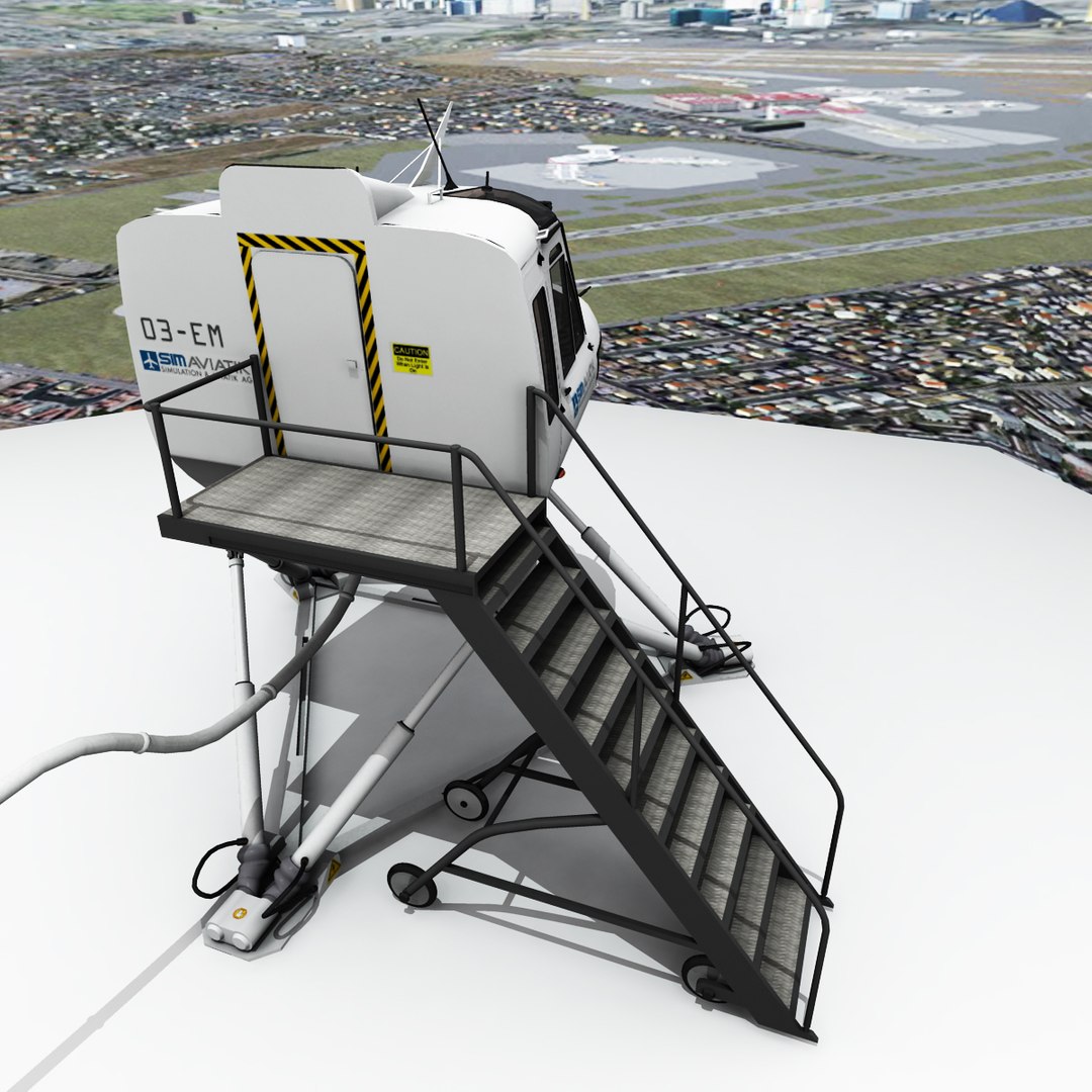 3ds Max Bell 412 Simulator