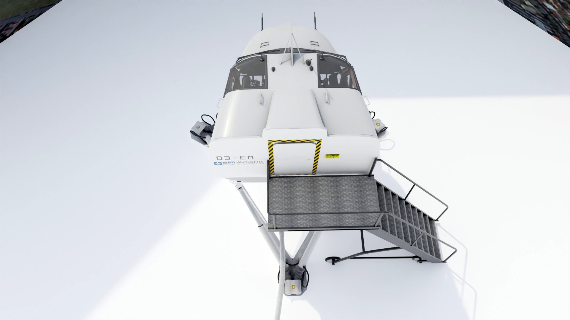 3ds Max Bell 412 Simulator