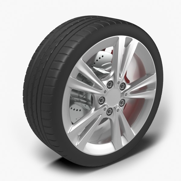 3D Wheel - TurboSquid 1734643