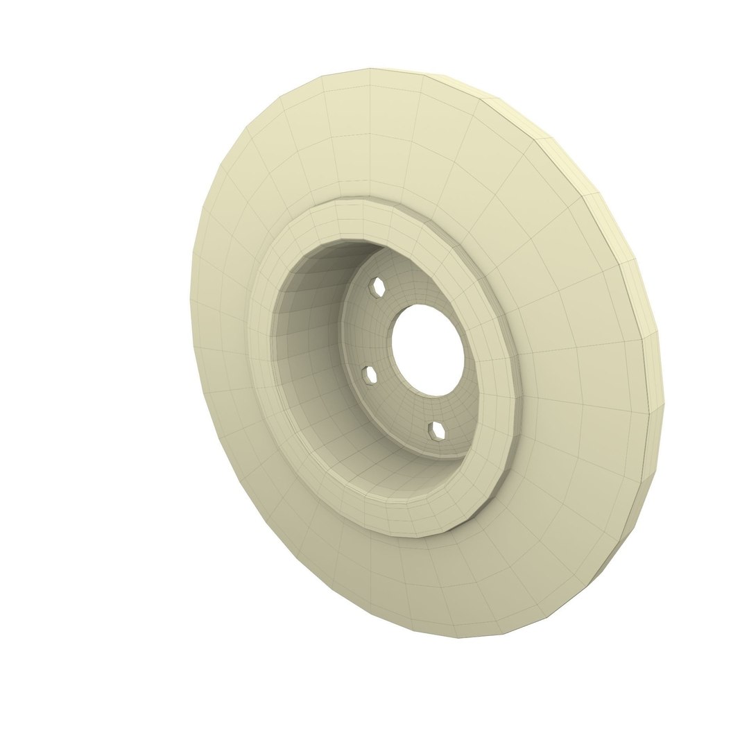 3d brake disk model