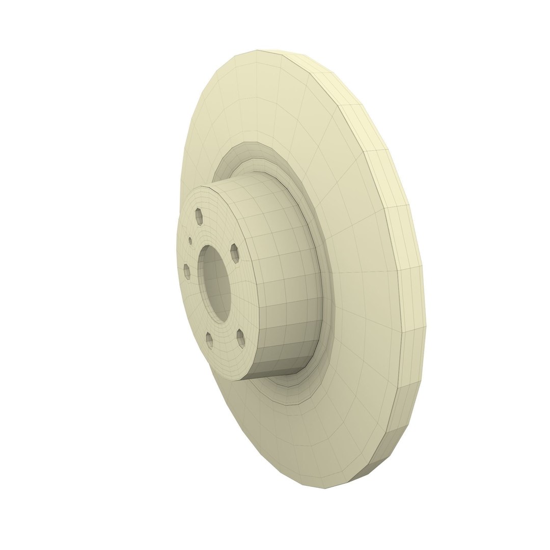 3d brake disk model