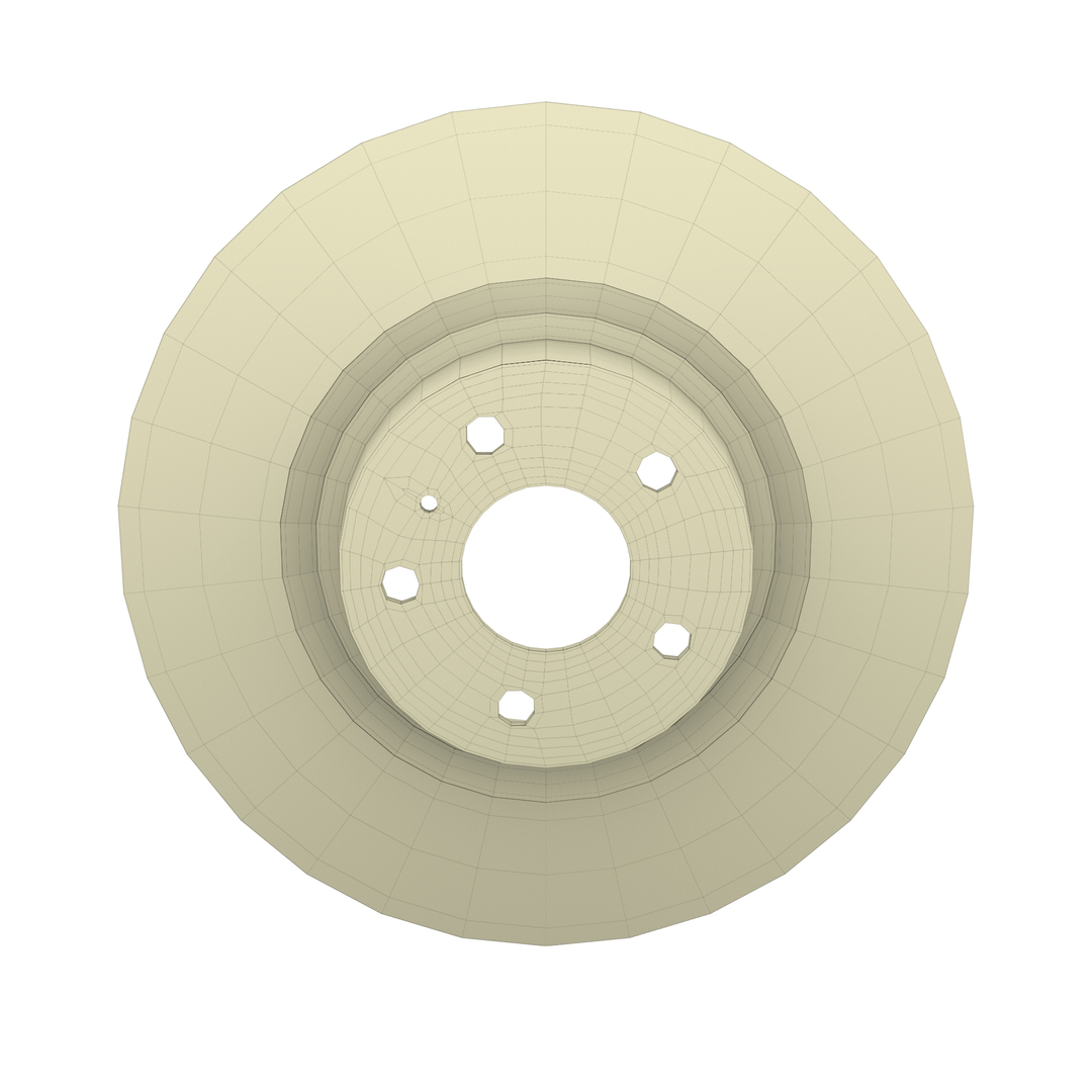 3d brake disk model
