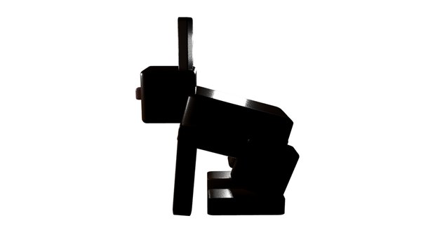 modelo 3d Conejo Minecraft - TurboSquid 1590390