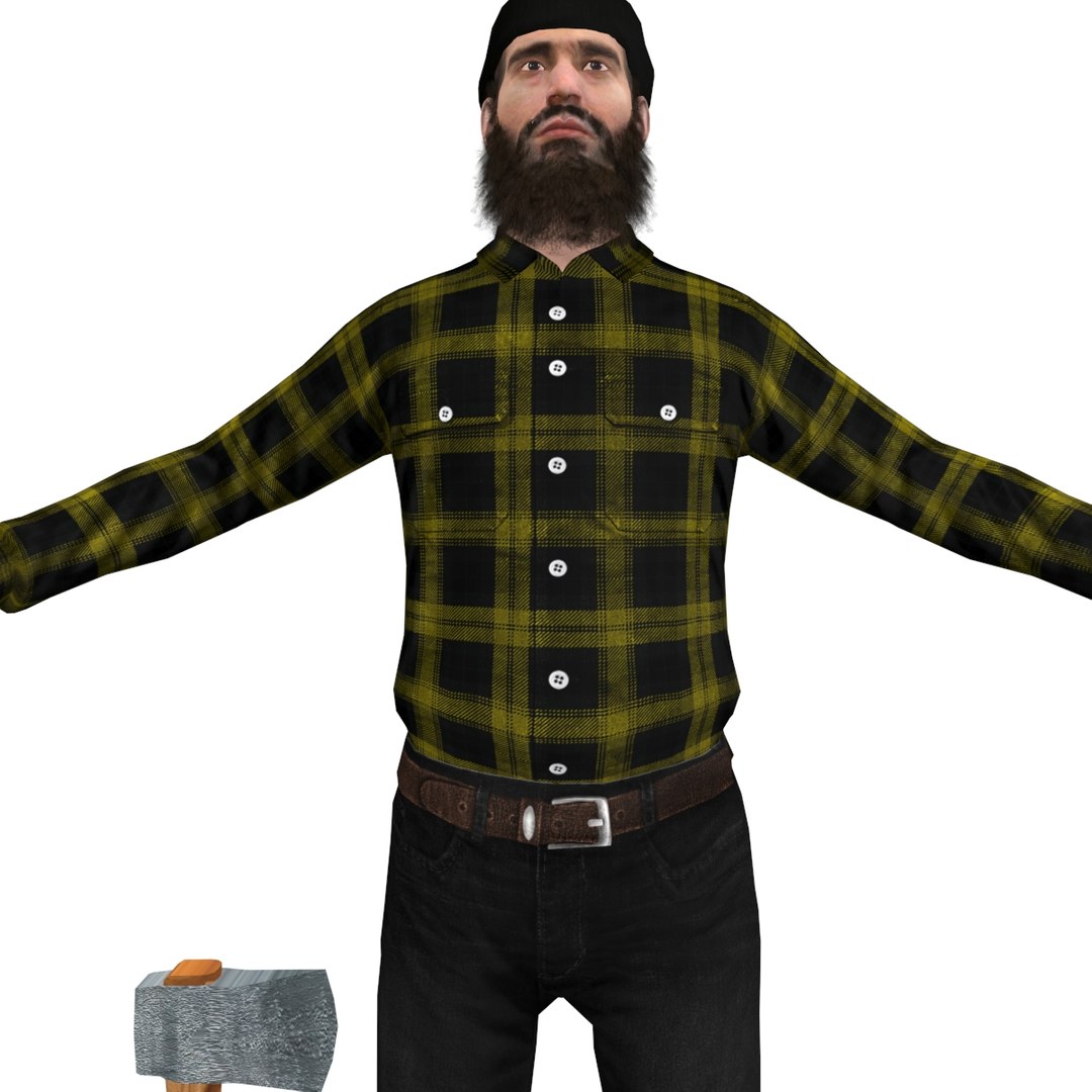 Max Rigged Lumberjack Man