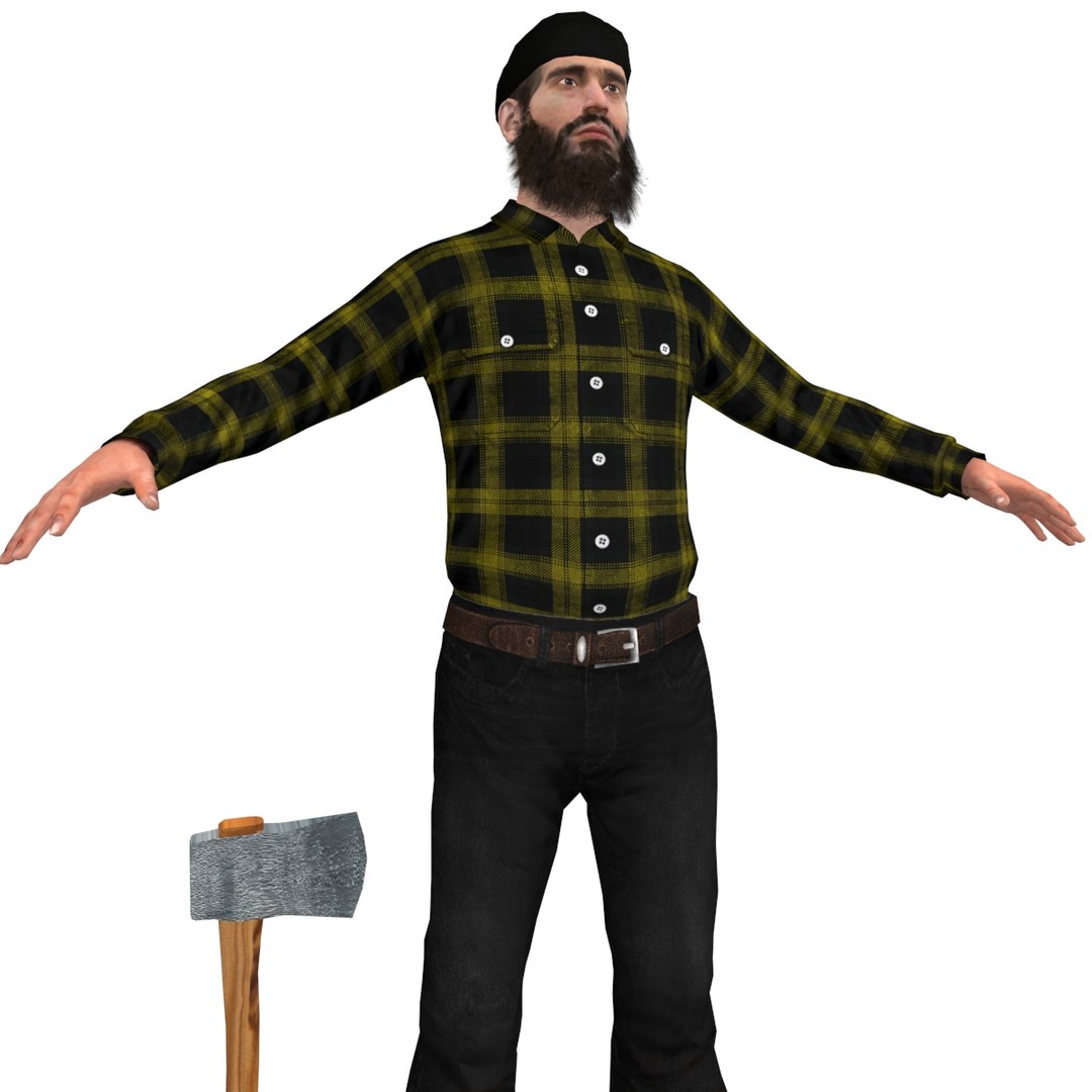 Max Rigged Lumberjack Man