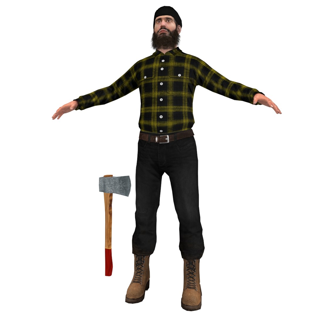 Max Rigged Lumberjack Man