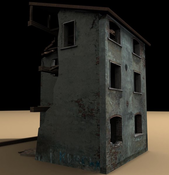 max destroyed building house