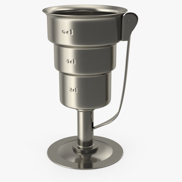 Napier mechanical jigger 3D model - TurboSquid 1593599