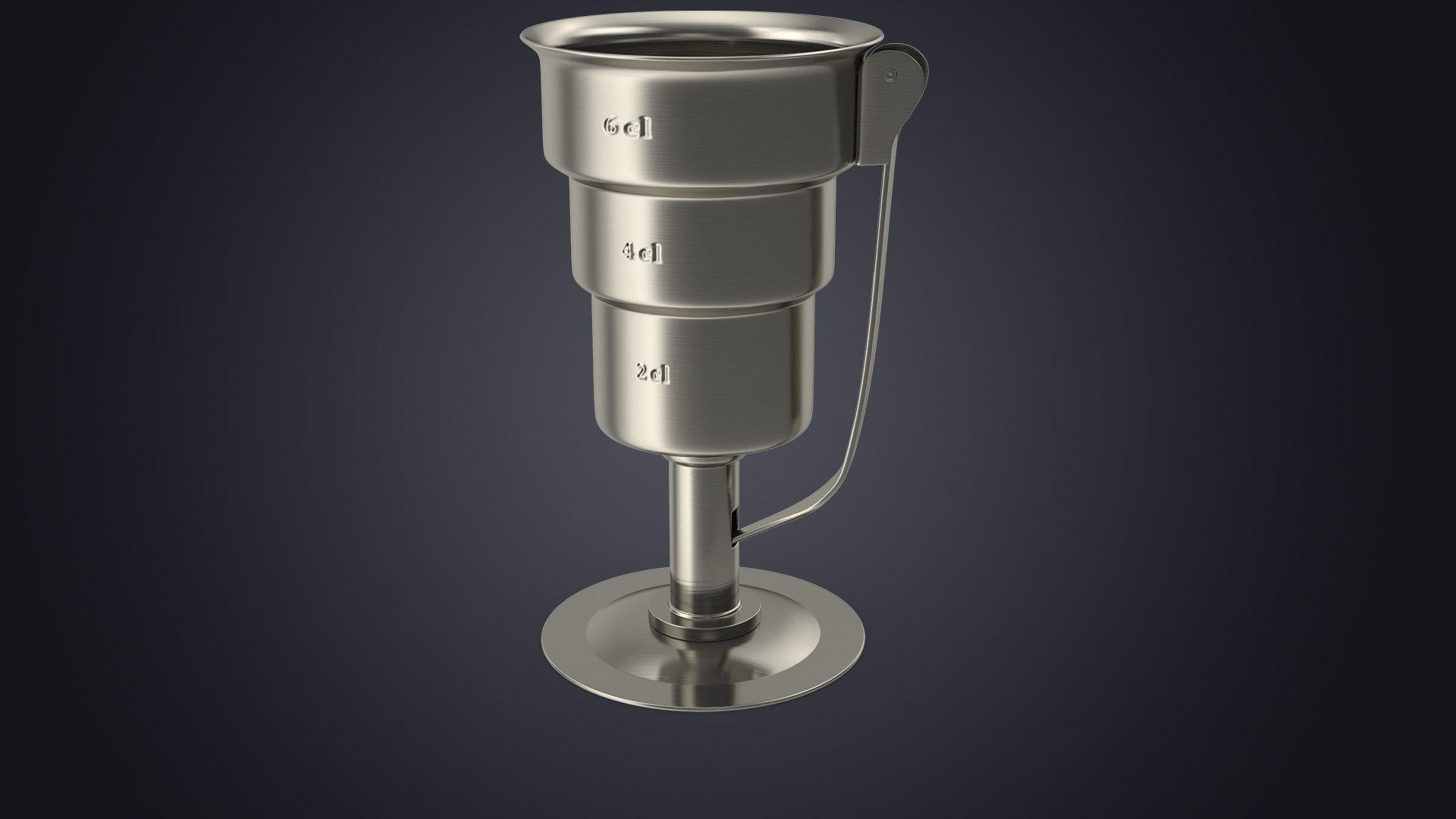 Napier Mechanical Jigger 3D Model - TurboSquid 1593599