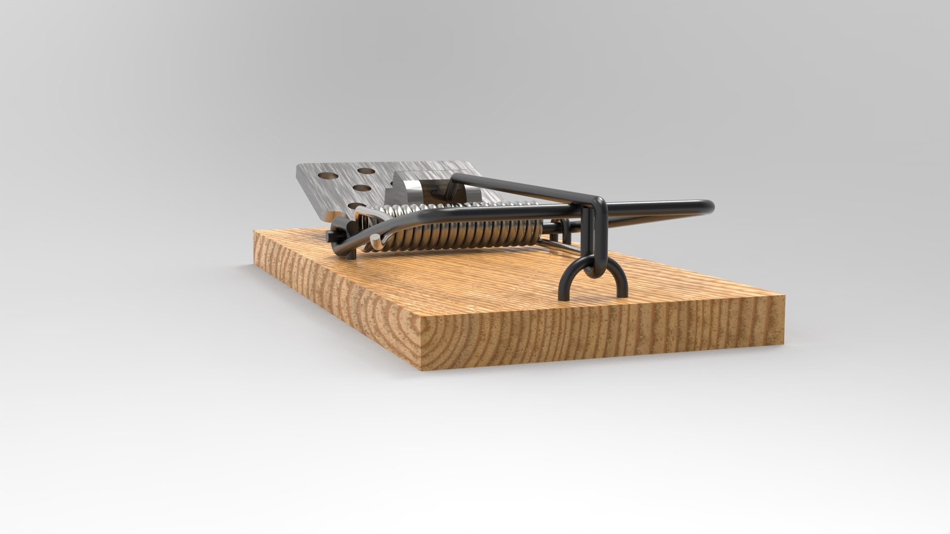 Rat Trigger Trap 3D Model - TurboSquid 2144032