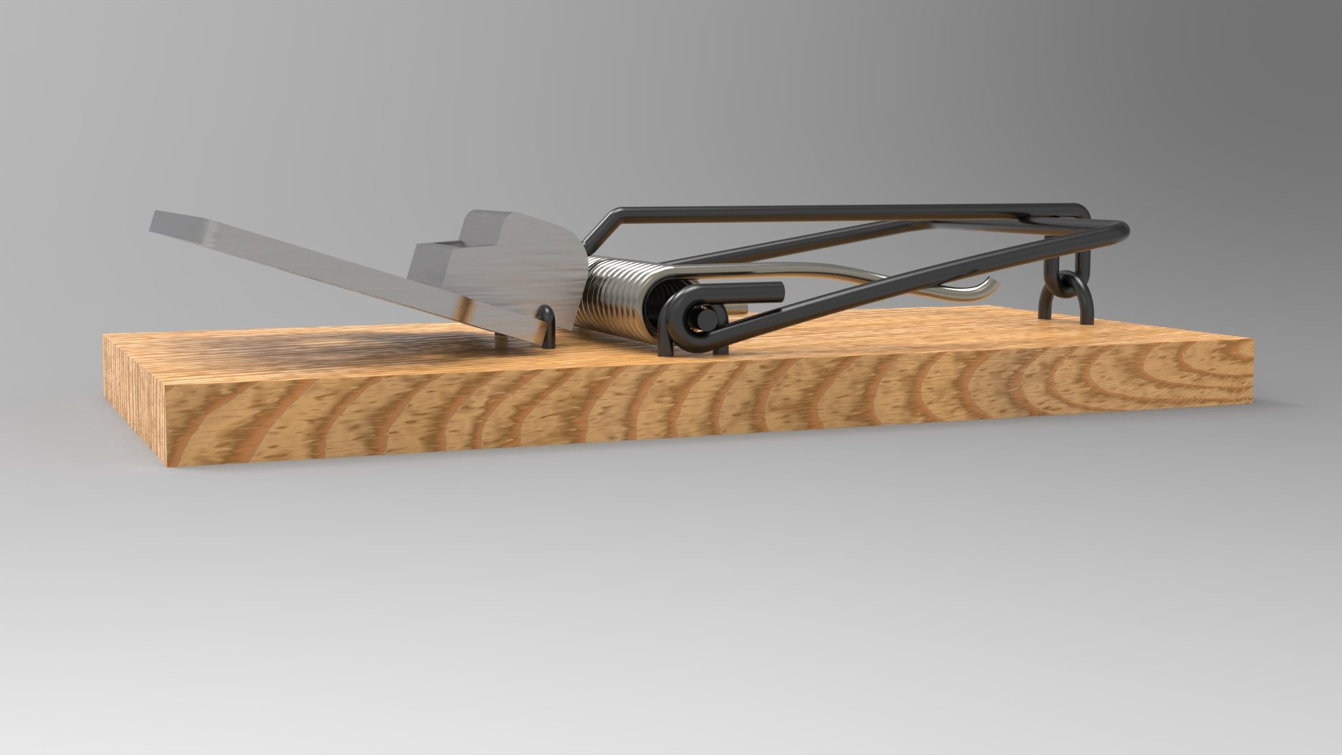 Rat Trigger Trap 3D Model - TurboSquid 2144032