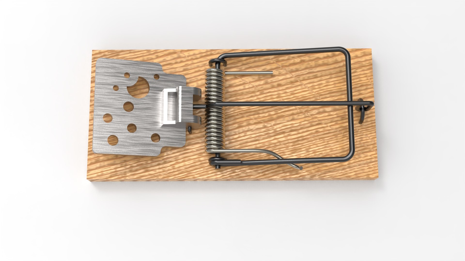 Rat Trigger Trap 3D Model - TurboSquid 2144032