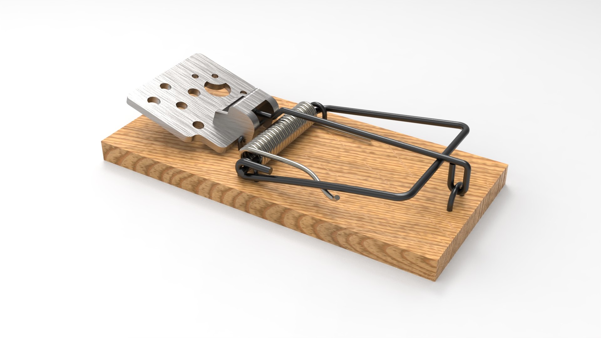 Rat Trigger Trap 3D Model - TurboSquid 2144032