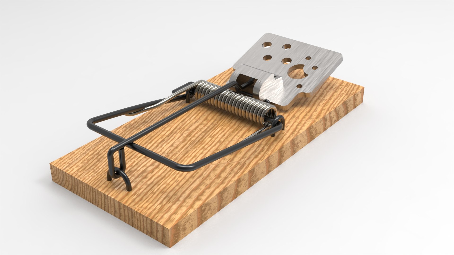 Rat Trigger Trap 3D Model - TurboSquid 2144032