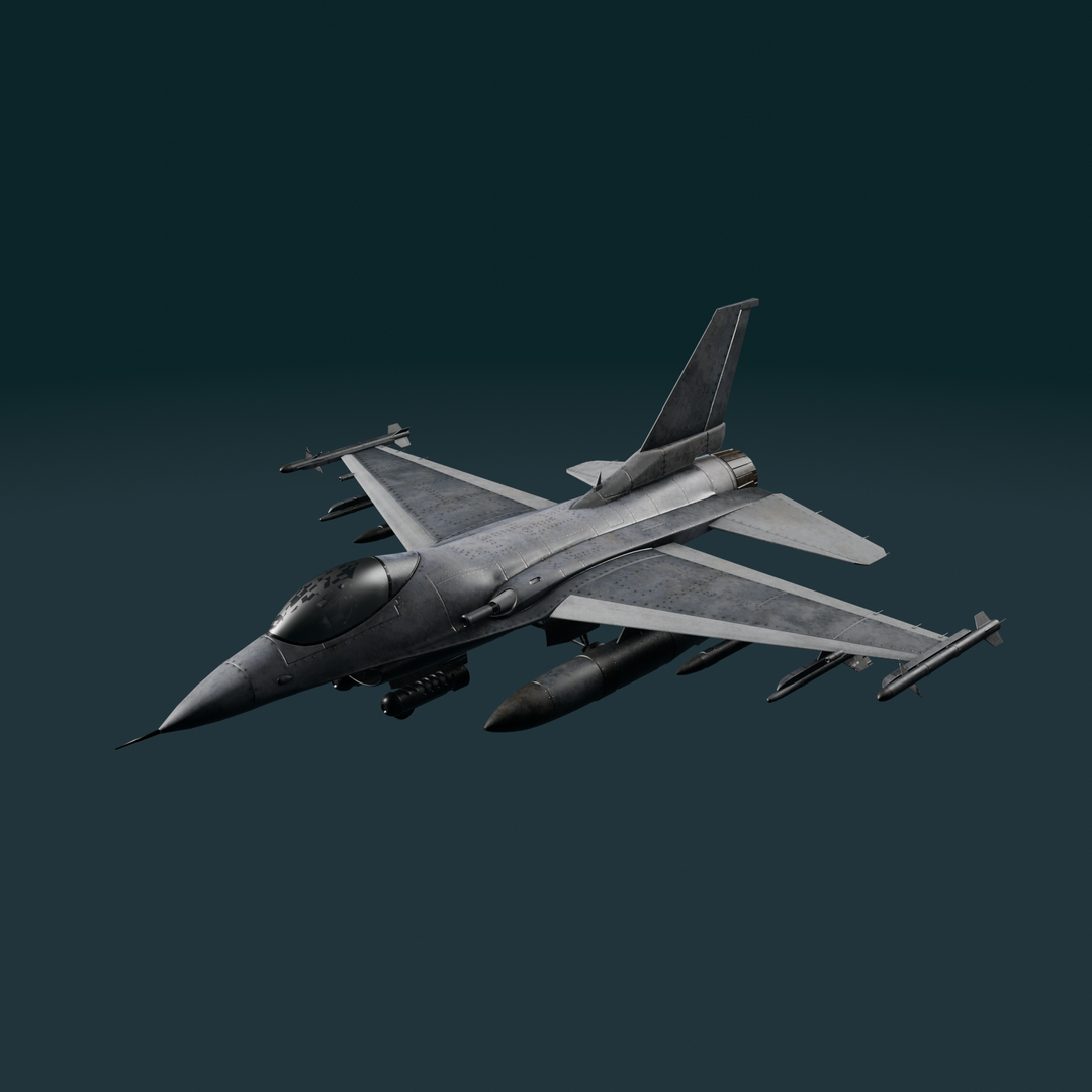 3D Fighting Jet 3d Model - TurboSquid 2323315