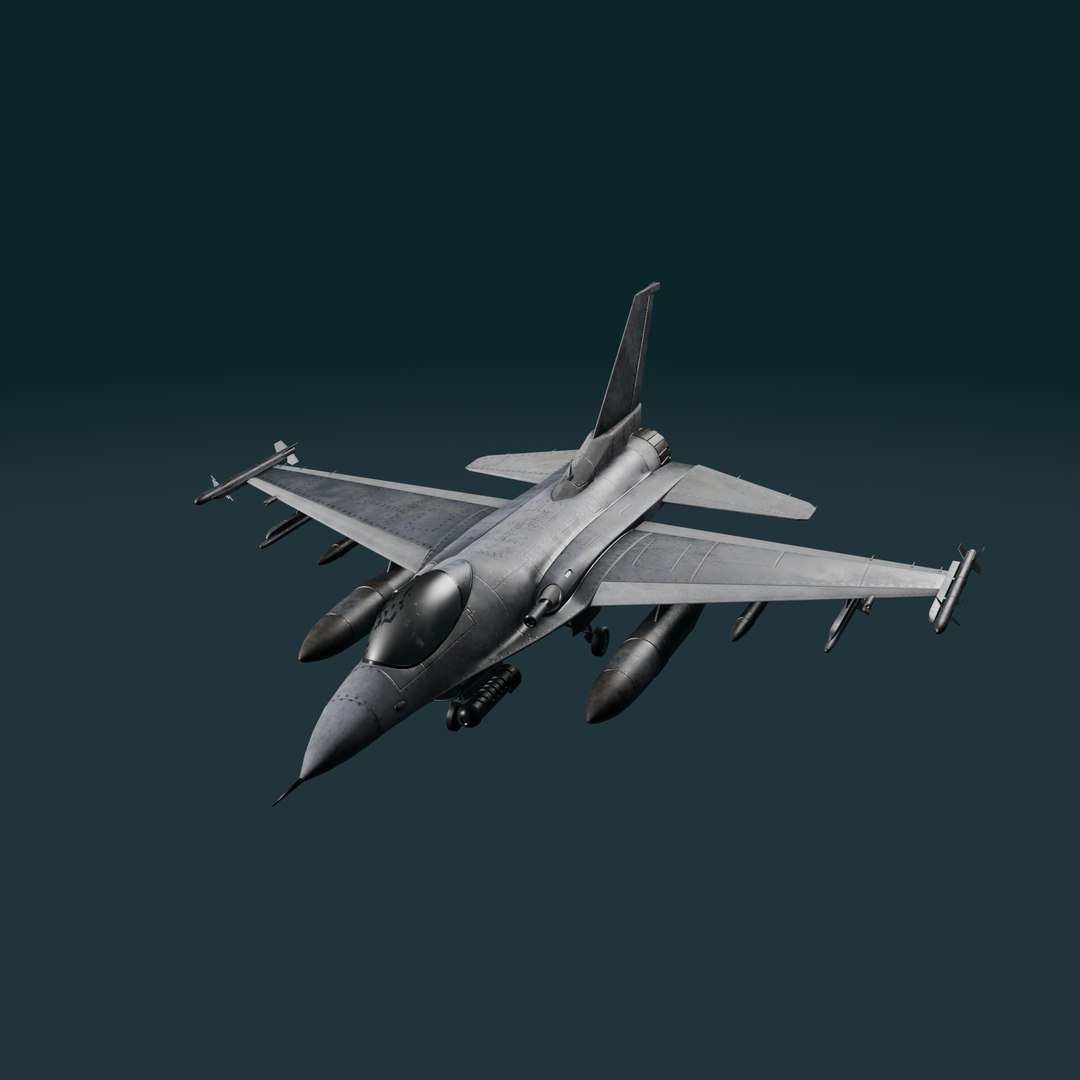 3D Fighting Jet 3d Model - TurboSquid 2323315