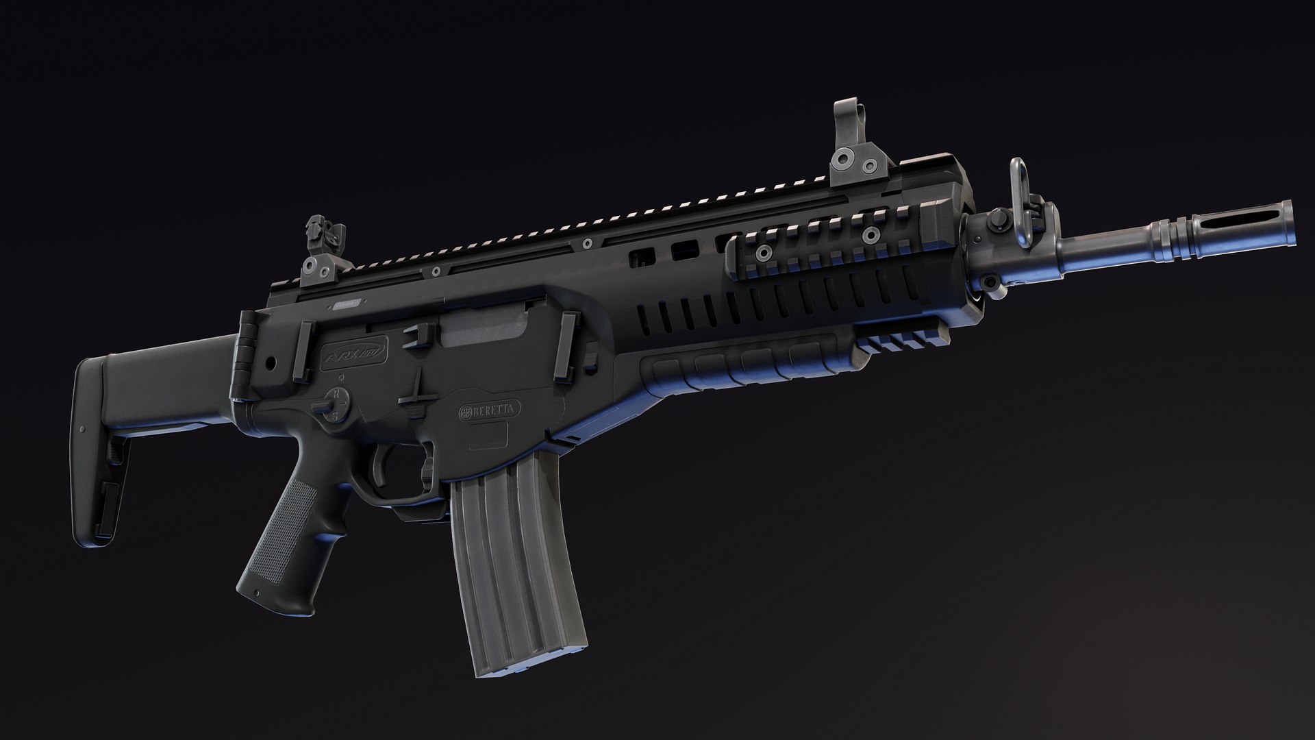 ARX160 Rifle Model - TurboSquid 2307573