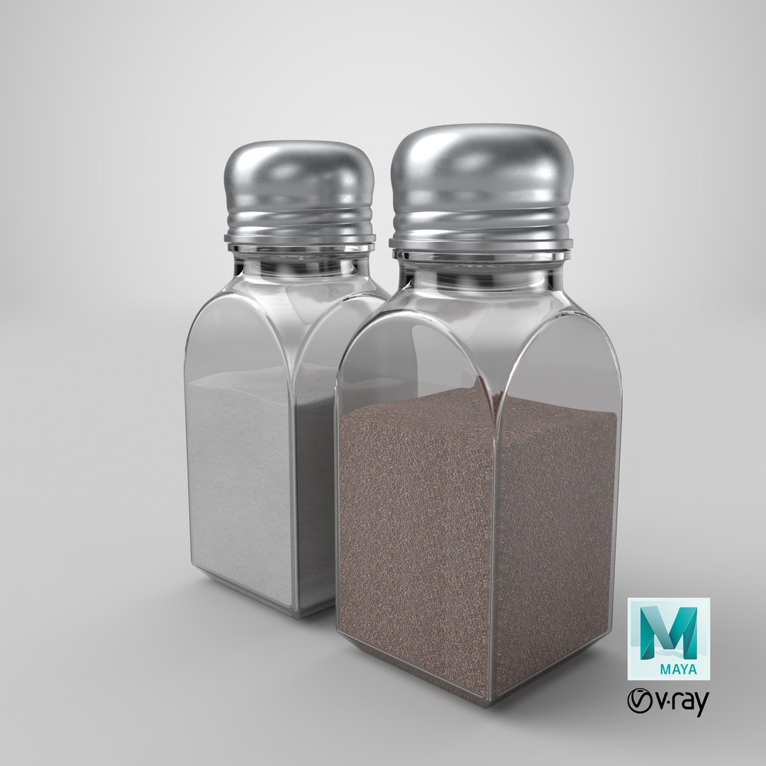 3D Model Salt Shaker Generic - TurboSquid 1925367