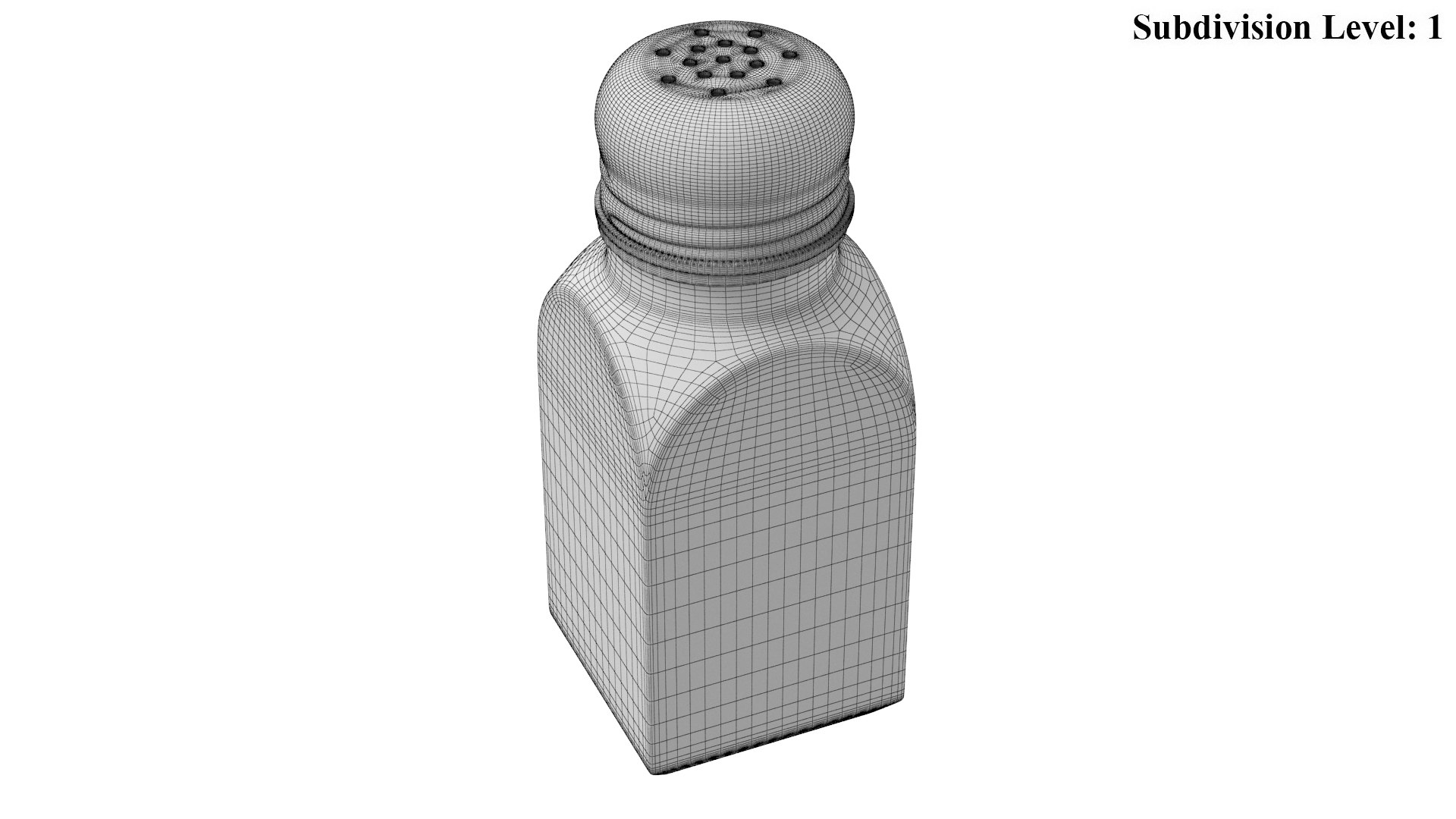 3D Model Salt Shaker Generic - TurboSquid 1925367