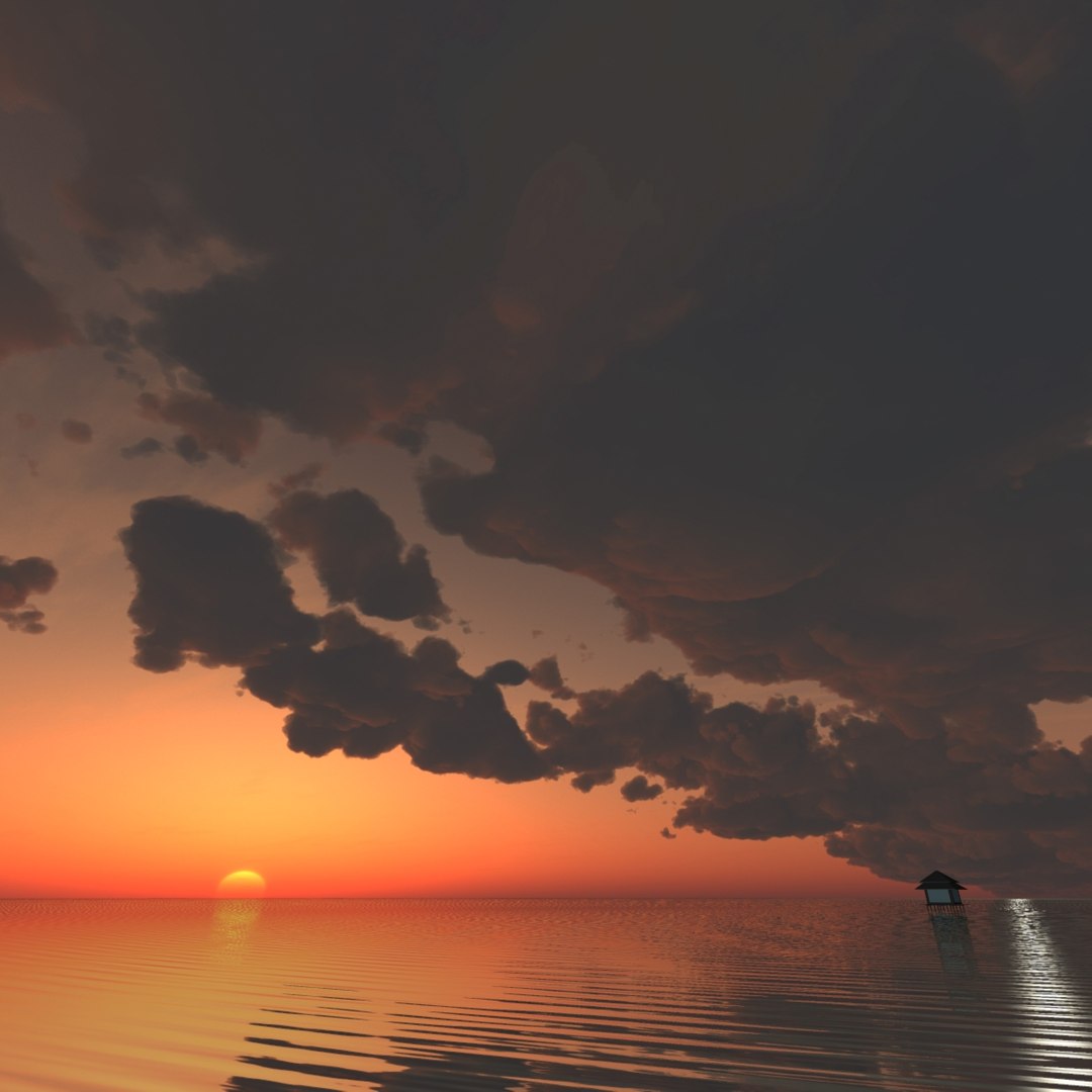 Sky Clouds 3d Model