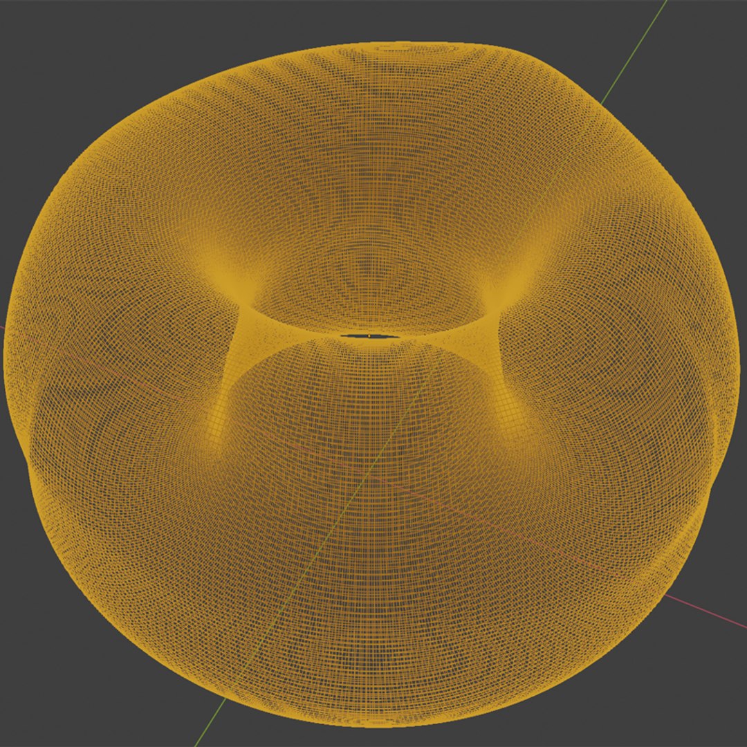 3D donut - TurboSquid 2017814