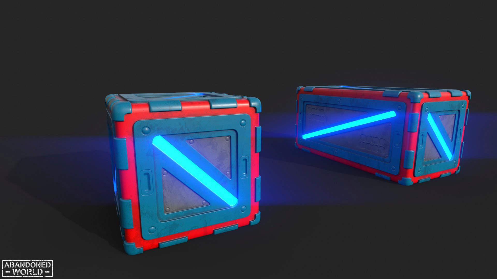 3D Sci-Fi Boxes - TurboSquid 1871631