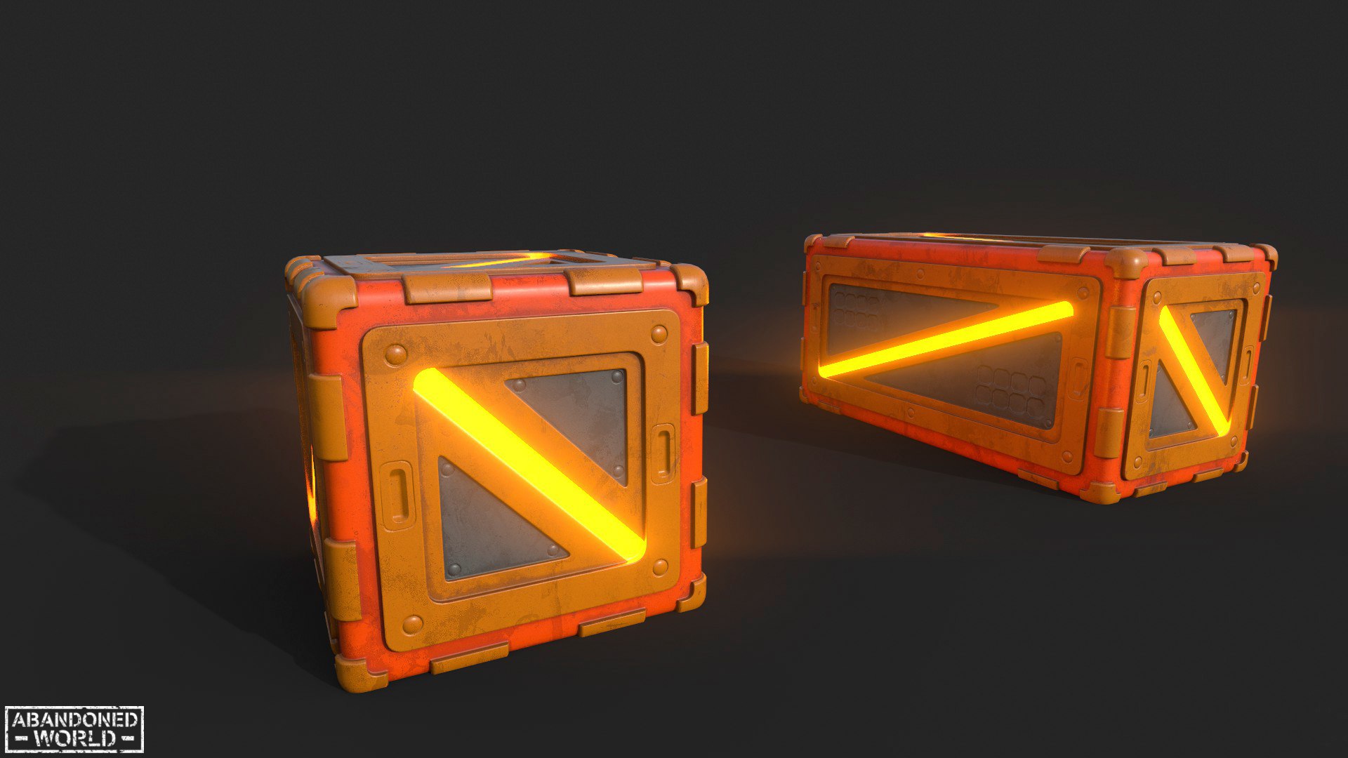 3D Sci-Fi Boxes - TurboSquid 1871631