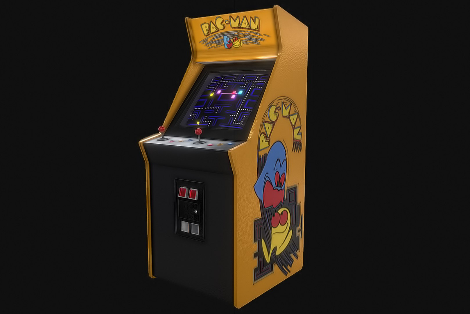Arcade machine 3D - TurboSquid 1228934