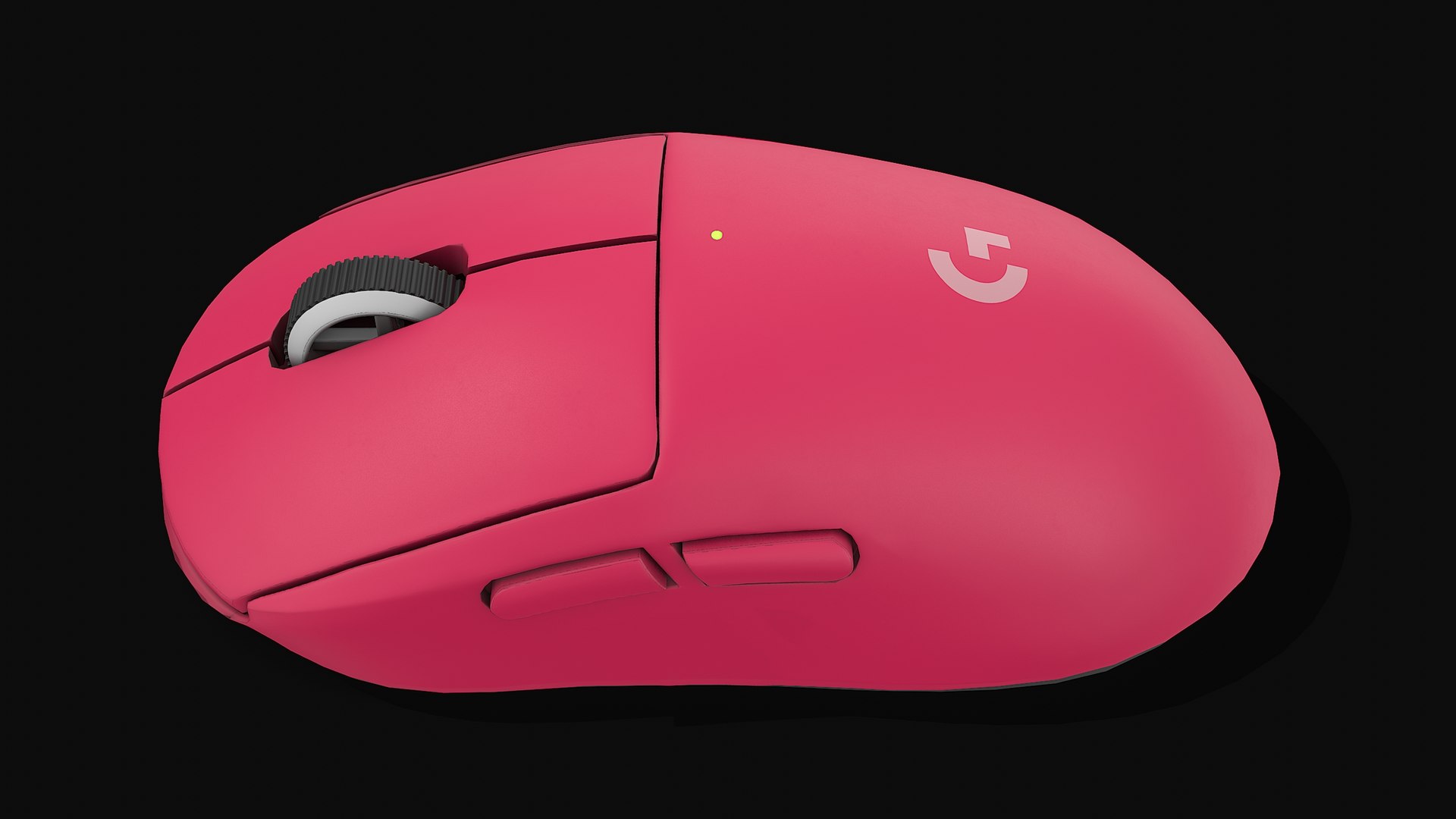 3D Logitech G Pro X Wireless Gaming Mouse - Red - TurboSquid 2236022