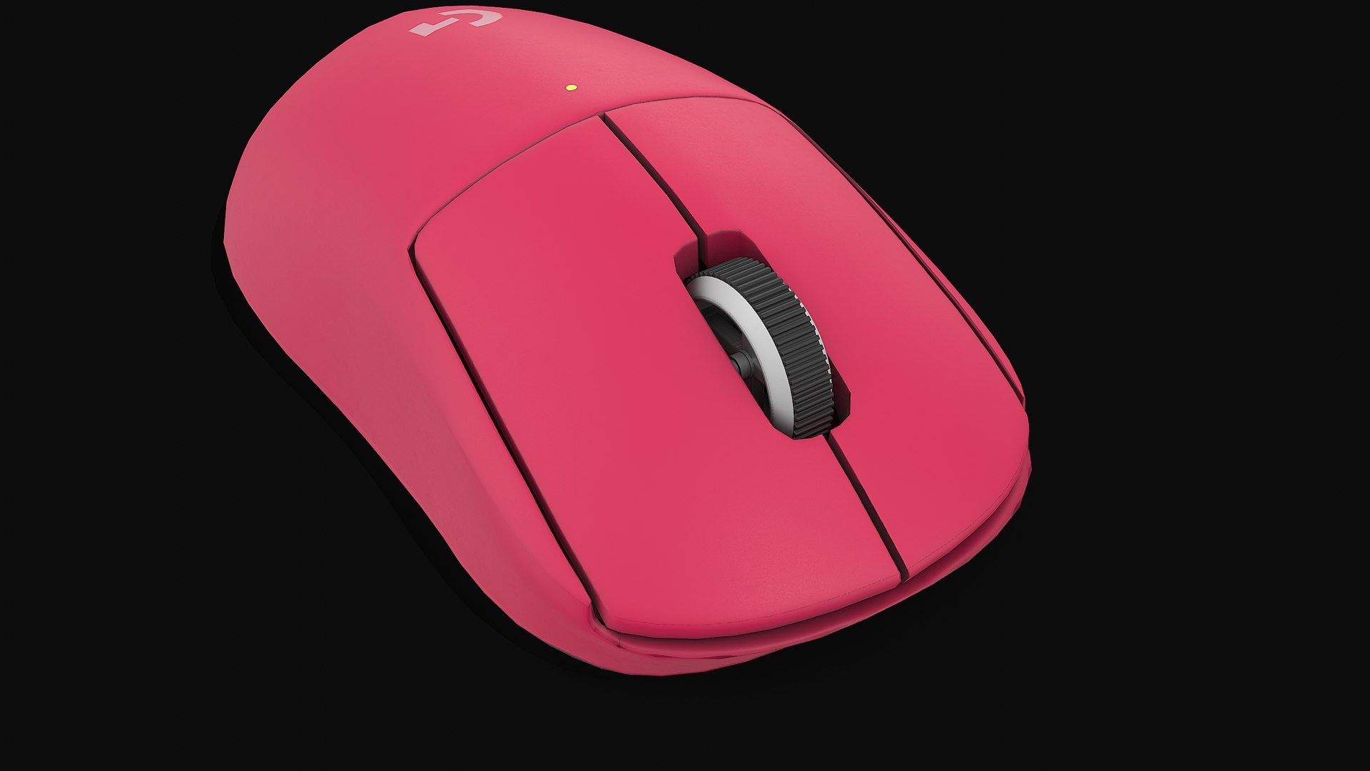 3D Logitech G Pro X Wireless Gaming Mouse - Red - TurboSquid 2236022