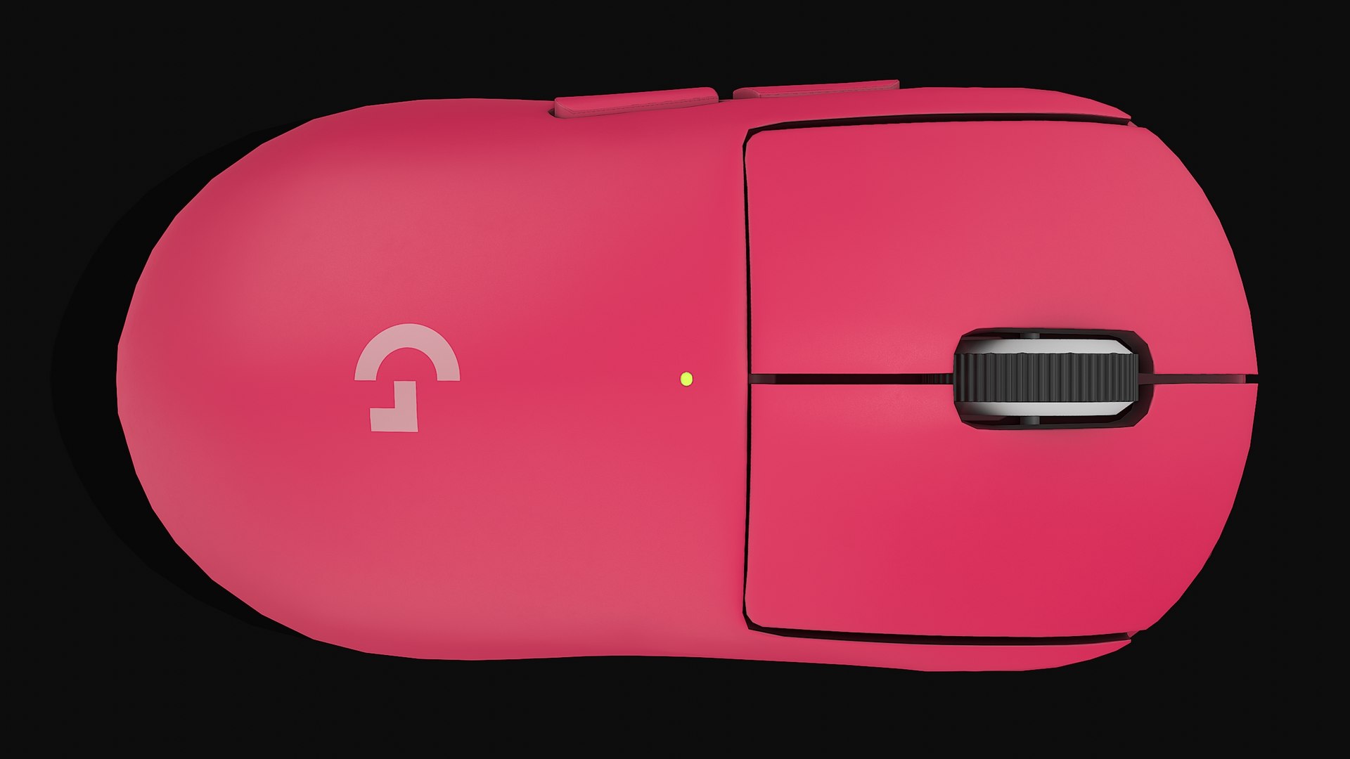 3D Logitech G Pro X Wireless Gaming Mouse - Red - TurboSquid 2236022