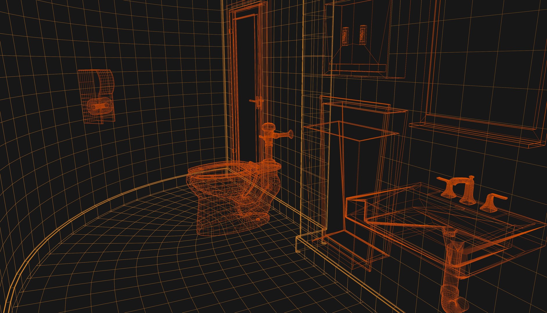 Solomon R Guggenheim Museum Golden Toilet 3D - TurboSquid 2092783