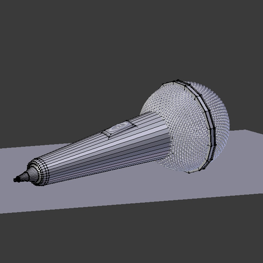 Microphone Condenser 3D Model - TurboSquid 1483234