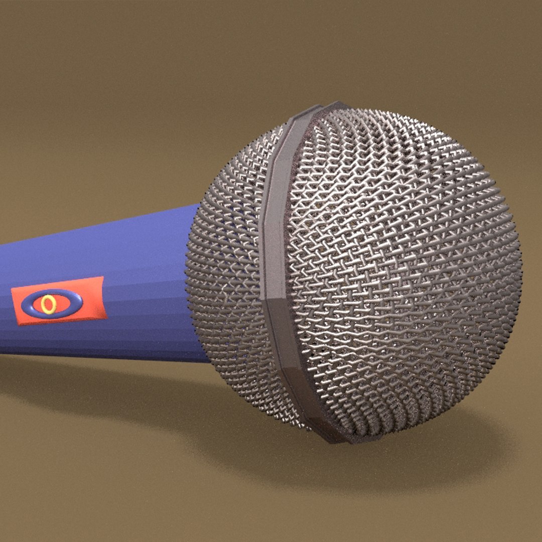 Microphone Condenser 3D Model - TurboSquid 1483234