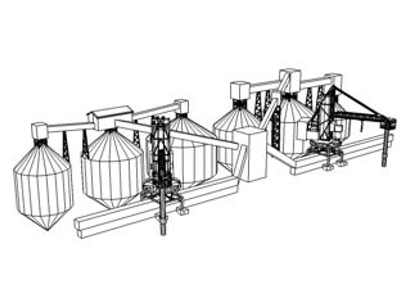 3d Quay-crane Model