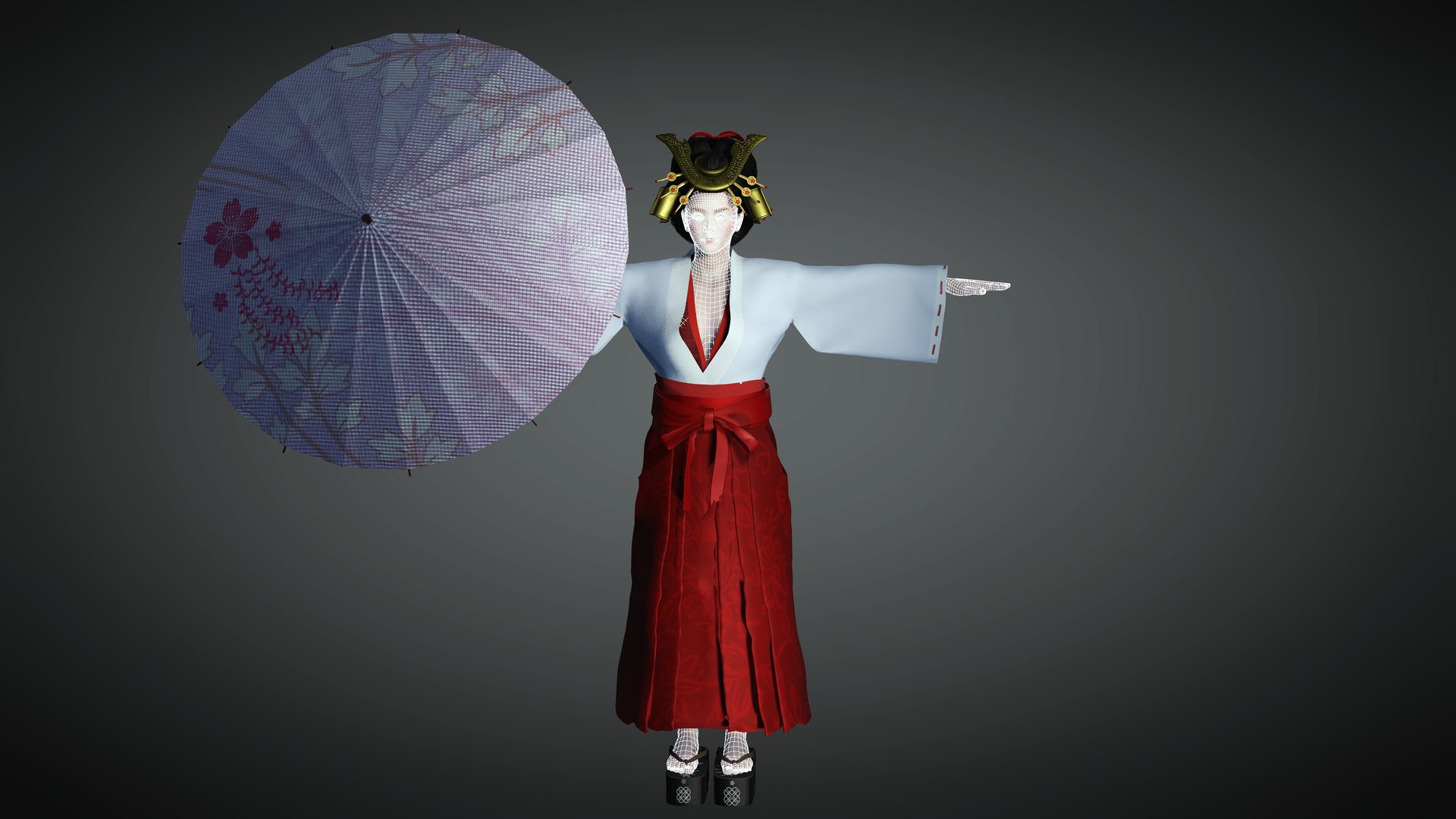 3D Japanese Female Character 04 Model - TurboSquid 1914092