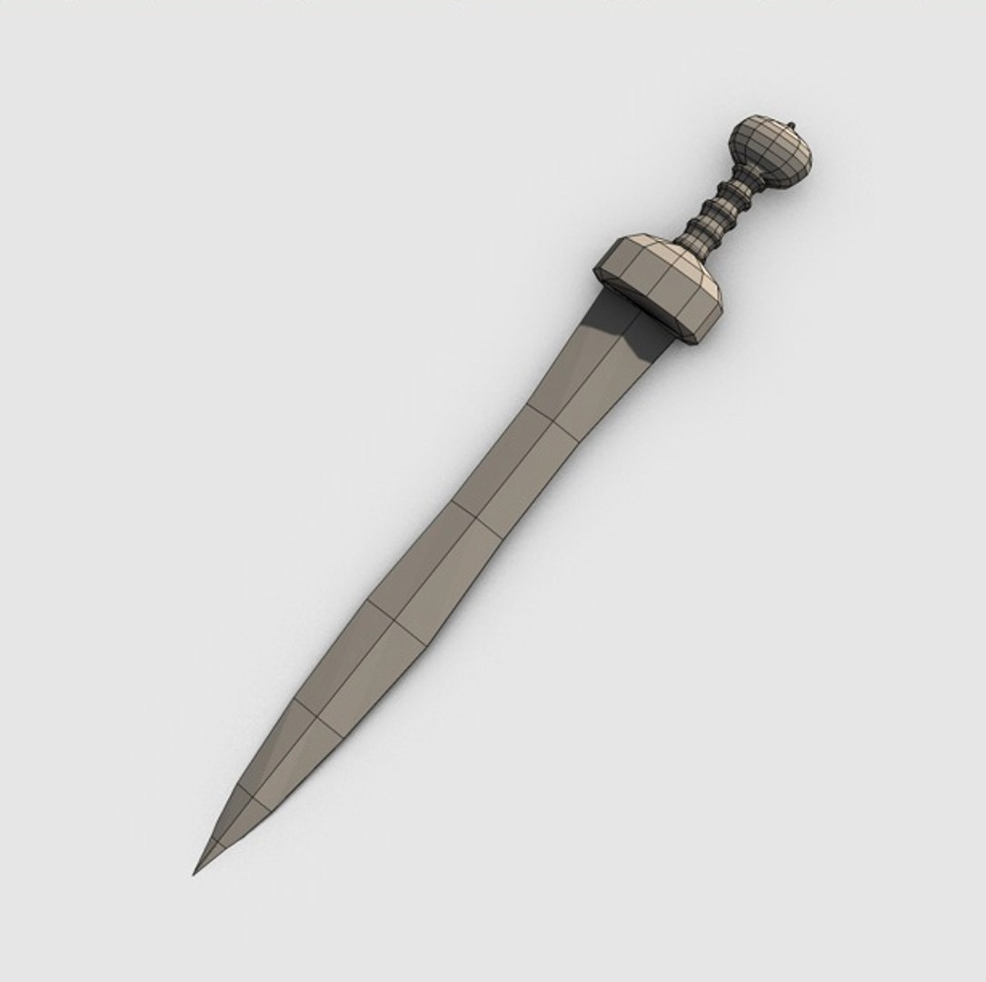 roman gladius c4d
