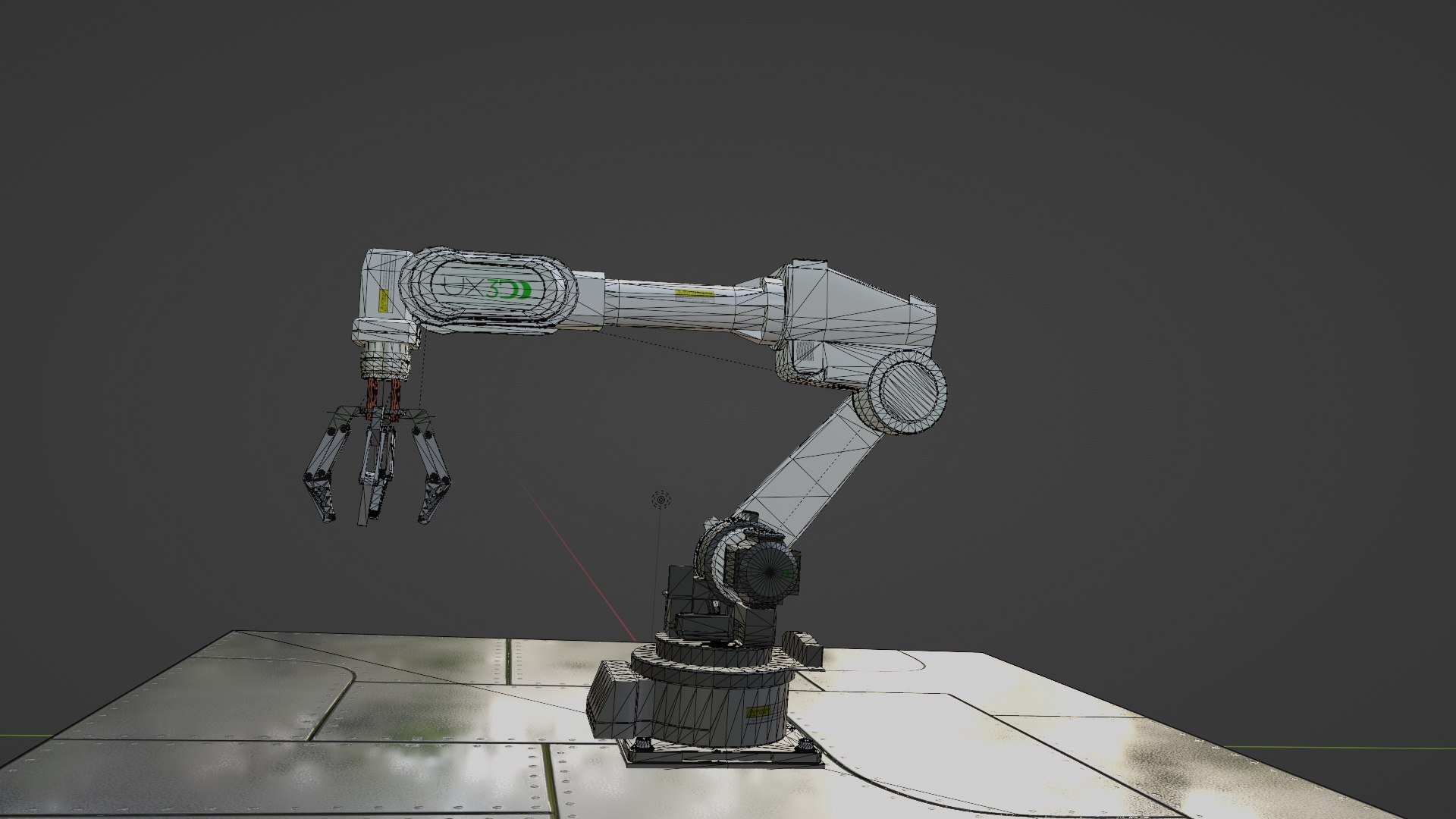 Machine Arm 3D Model - TurboSquid 2172335