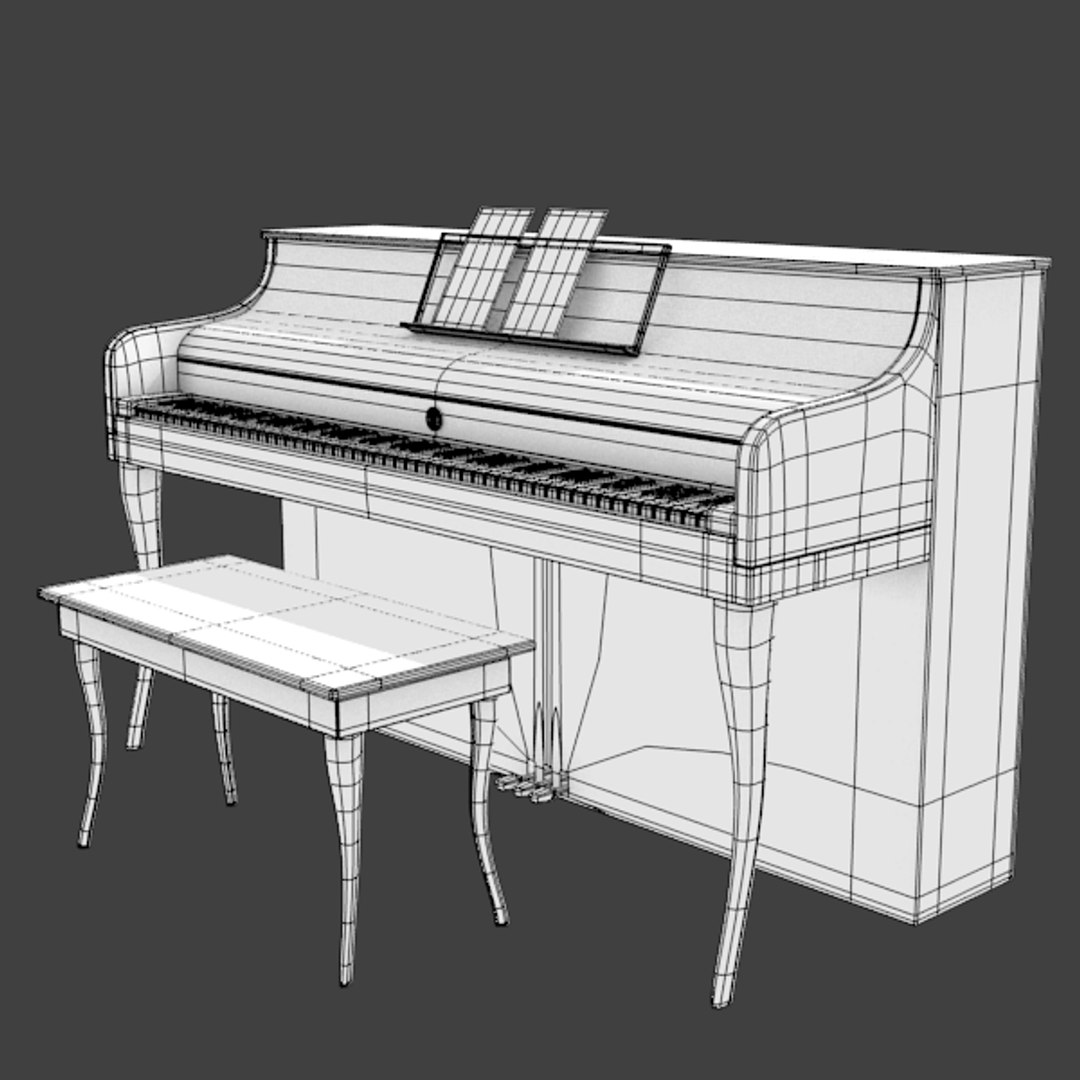 Piano 3d Model
